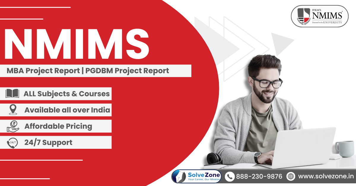 NMIMS MBA Solved Project 2025